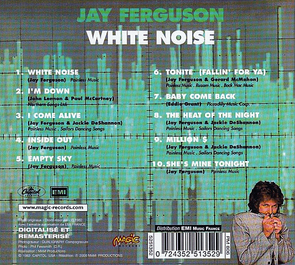 Hard Rock / AOR Heaven: JAY FERGUSON - White Noise (1982) + extras